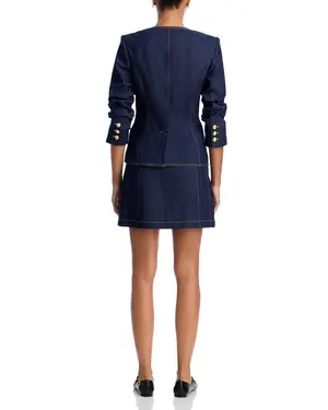 Cinq À Sept Claudia Denim Mini Skirt
