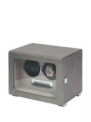 RAPPORT LONDON Quantum Duo Watch Winder - Silver