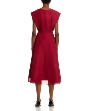 3.1 Phillip Lim Sleeveless Draped Bow Dress