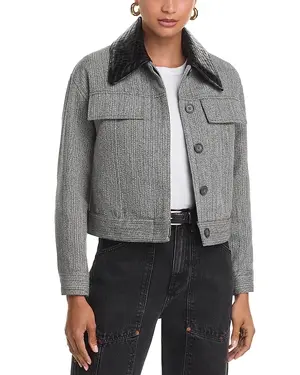 3.1 Phillip Lim Tailored Jacket With Combo Collar