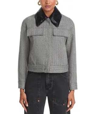 3.1 Phillip Lim Tailored Jacket With Combo Collar