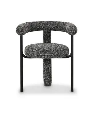 TOV FURNITURE Synn Performance Boucle Dining Chair - Black