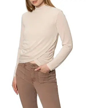 Sanctuary Long Sleeve Draped Top