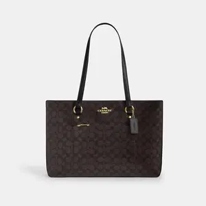 COACH Signature Canvas Tote Bags