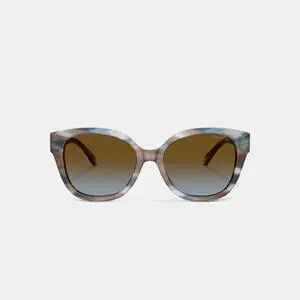 COACH Square Sunglasses - Blue Gradient
