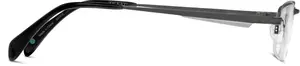 Zenni Rectangle Half-rim Titanium Frame Glasses