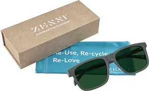 Zenni Sporty Square Full Rim Frame Eyeglasses