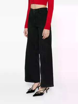 Free People Libre Wide-leg Jeans - Black