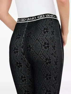 Liu Jo Graphic-pattern Trousers