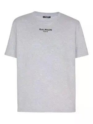 Balmain Embroidered Paris T-shirt - Grey