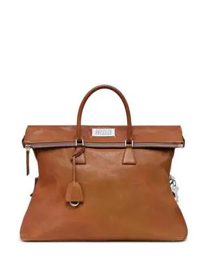 MAISON MARGIELA Medium 5ac Top-handle Shoulder Bag - Brown