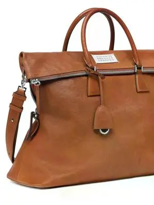 MAISON MARGIELA Medium 5ac Top-handle Shoulder Bag - Brown