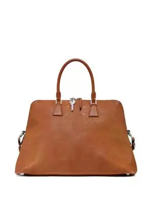 MAISON MARGIELA Medium 5ac Top-handle Shoulder Bag - Brown