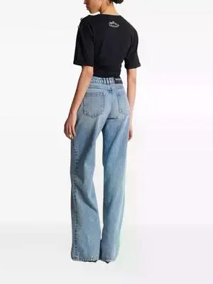 Balmain Faded Wash Jeans - Blue