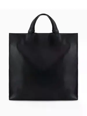 Giorgio Armani Leather Tote Bag