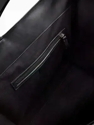 Giorgio Armani Leather Tote Bag