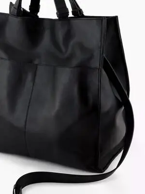 Giorgio Armani Leather Tote Bag