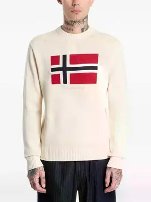NAPAPIJRI Flag-embellishment Sweater
