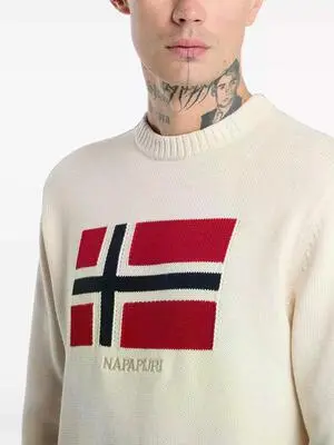 NAPAPIJRI Flag-embellishment Sweater