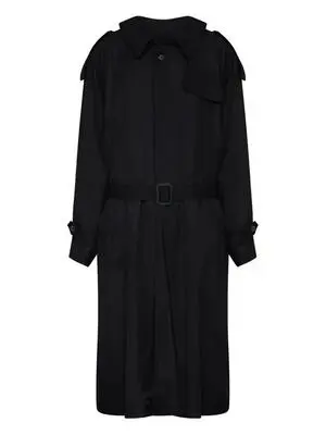 Mm6 Maison Margiela Belted Coats For Women