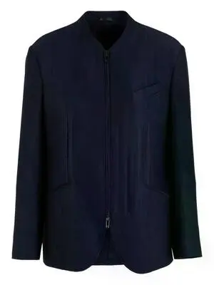 Giorgio Armani Zip-front Corduroy Jacket