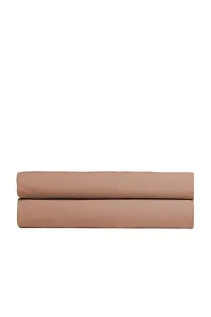 PARACHUTE Core Percale Fitted Sheets - Adobe
