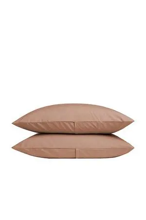 PARACHUTE Core Percale Pillow Cases - Adobe