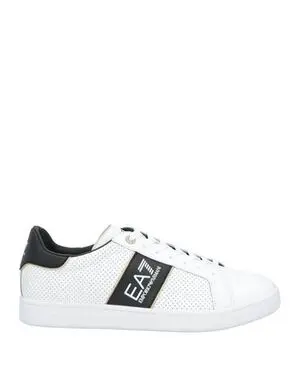 EA7 Soft Leather Low-top Sneakers
