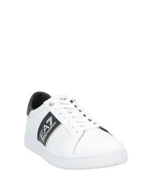 EA7 Soft Leather Low-top Sneakers