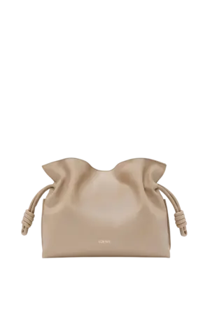 Loewe Medium Flamenco Clutch - Sand