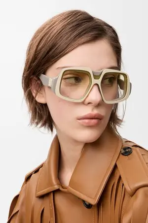Loewe Collage Mask Sunglasses Shiny Clay