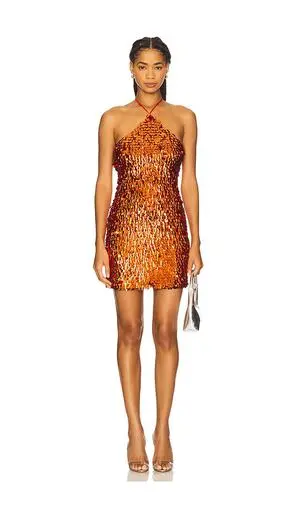 KIM SHUI Sequin Mini Dress