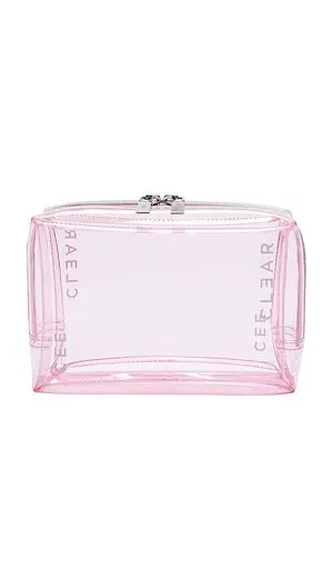 CEE CLEAR Small Cosmetic Case - Blush