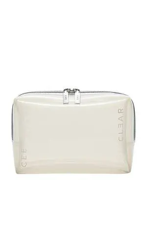 CEE CLEAR Small Cosmetic Case - Milky
