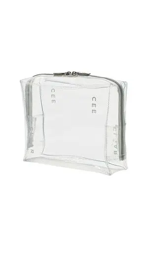 CEE CLEAR Large Cosmetic Case