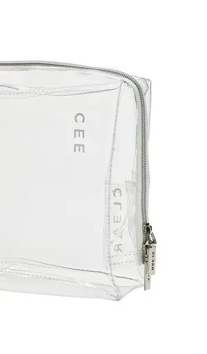 CEE CLEAR Large Cosmetic Case