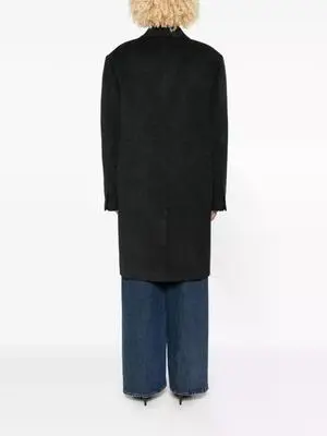 TOTEME Double-breasted Cashmere Coat - Grey