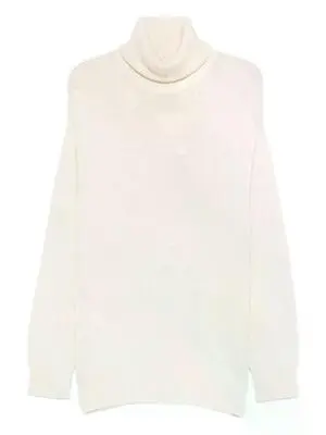 Women's White Turtleneck Sweaters