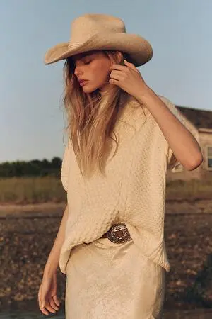 San Diego Hat Rowley Rancher Hat - Cream