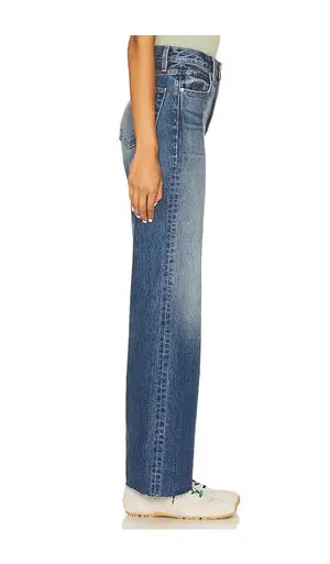 SLVRLAKE Grace Wide Leg Jeans - Blue