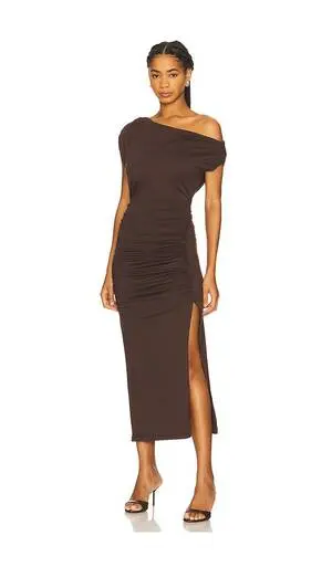 Susana Monaco One Arm Midi Dress