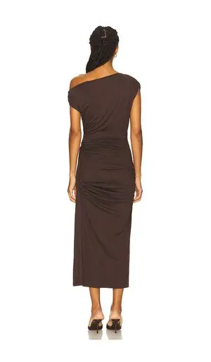 Susana Monaco One Arm Midi Dress