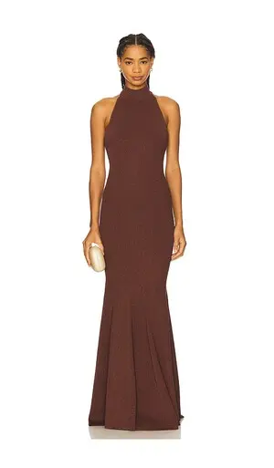 Retrofete Kimbra Knit Maxi Dress - Brown