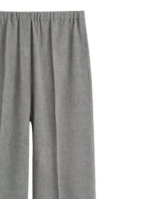TOTEME Wool Trousers With Drawstring
