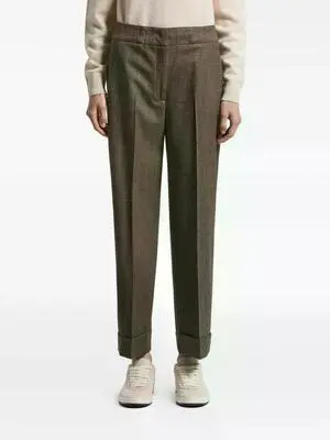 Peserico Cuffed-hem Trousers