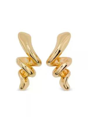 MARIA BLACK Small Coil Earrings - Gold