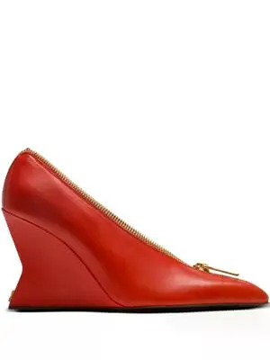 Balmain Zip Up Pumps