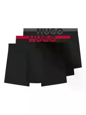 Hugo Logo-waistband Boxers - Black
