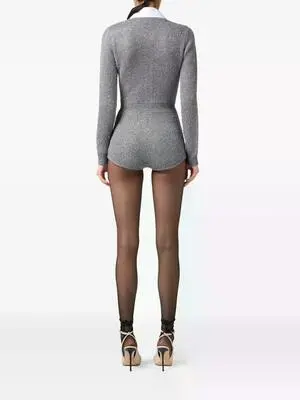 Elisabetta Franchi Sequin-embellished Knitted Jumpsuit