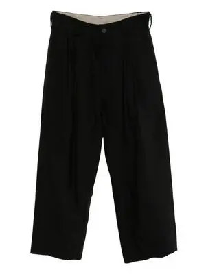 Ziggy Chen Black Wash Pants For Men